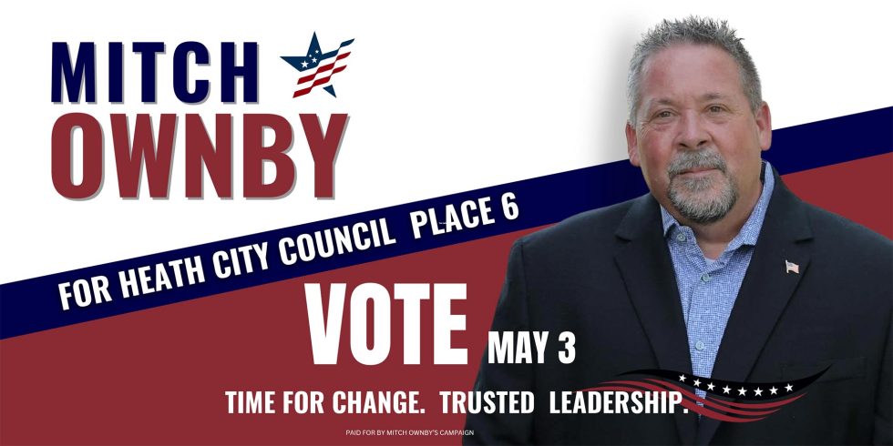 Mitch Ownby | For Heath City Council Place 6